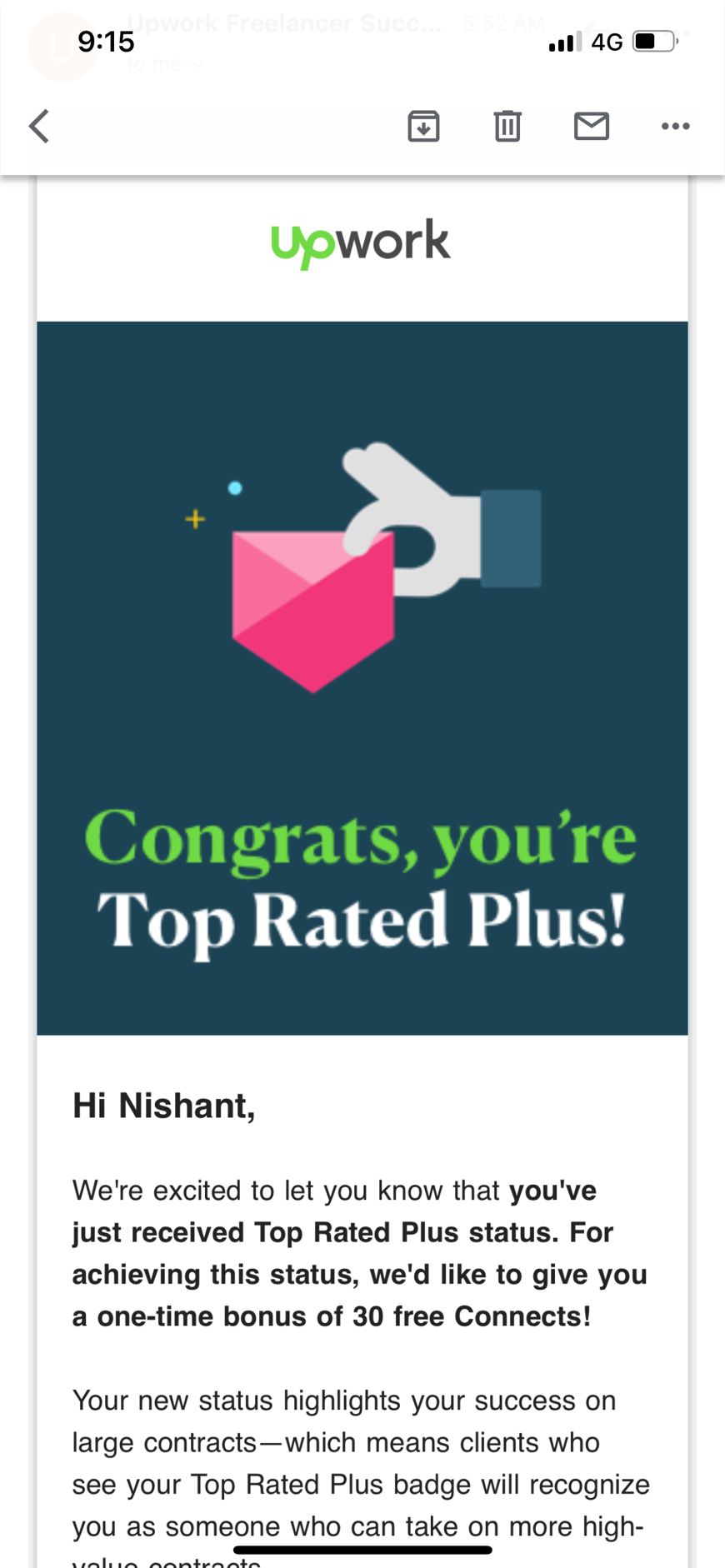Nishant Thakur on LinkedIn: One more achievement Upwork | 26 comments Nishant Thakur on LinkedIn: One more achievement Upwork | 26 comments