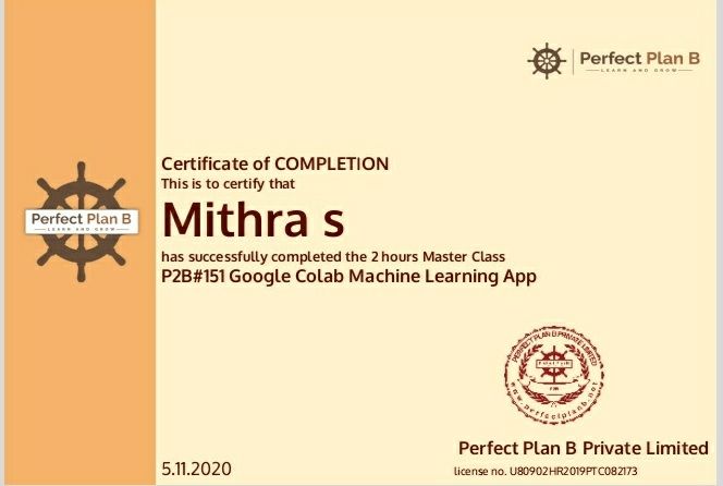Mithra sivakumar posted on LinkedIn Mithra sivakumar posted on LinkedIn