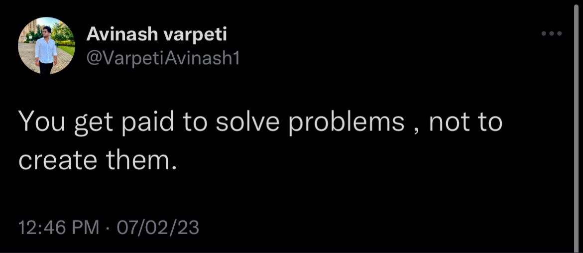 Avinash Varpeti posted on LinkedIn Avinash Varpeti posted on LinkedIn