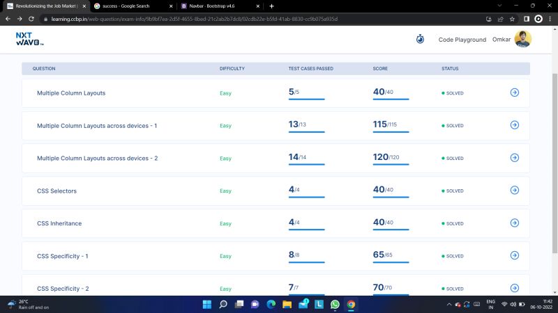 Omkar Vadnala on LinkedIn: #day10 #30daysofcodechallenge #nxtwave Omkar Vadnala on LinkedIn: #day10 #30daysofcodechallenge #nxtwave