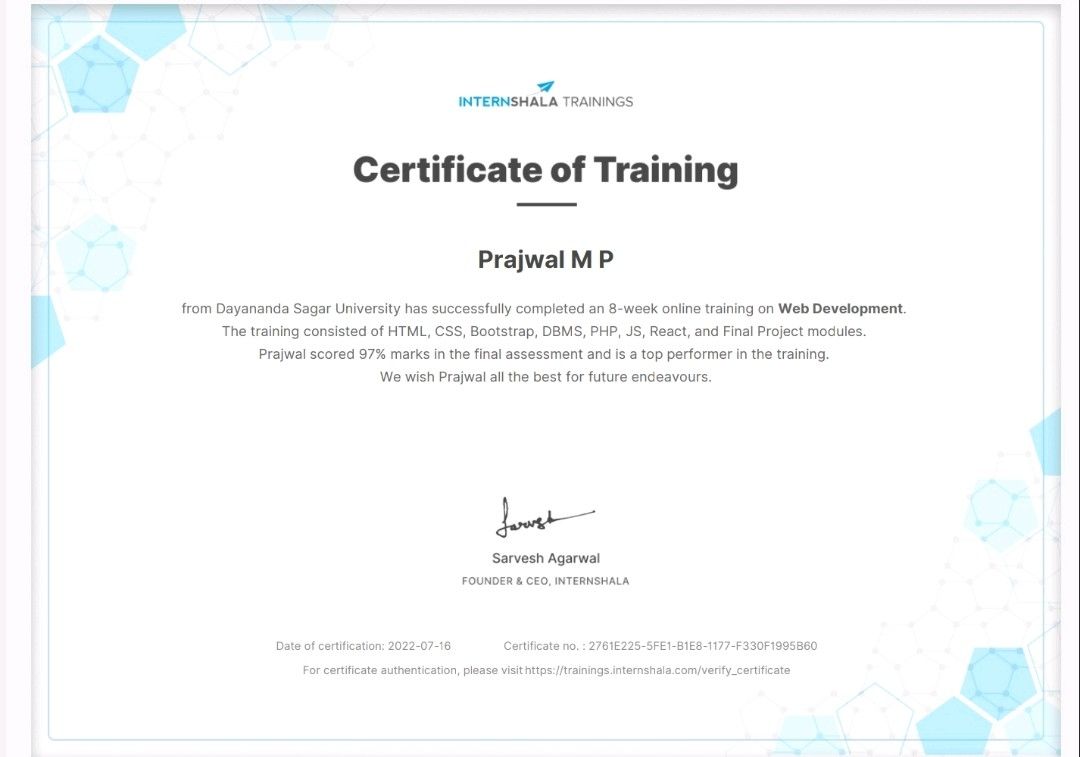 Prajwal M P on LinkedIn: #webdevelopment #connections #html #css #php # ... Prajwal M P on LinkedIn: #webdevelopment #connections #html #css #php # ...