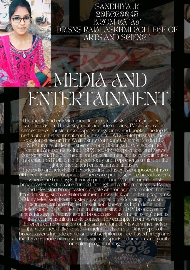sandhiya K. on LinkedIn: media and entertainment sandhiya K. on LinkedIn: media and entertainment