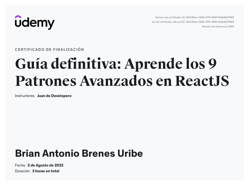 Brian Brenes on LinkedIn: #react #designpatterns #javascript Brian Brenes on LinkedIn: #react #designpatterns #javascript