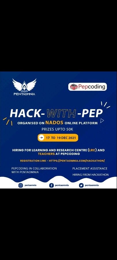 Aanchal Kumari on LinkedIn: #pentaomnia Aanchal Kumari on LinkedIn: #pentaomnia