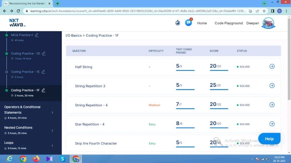 DEEPAN R on LinkedIn: Hii Friends!! Today I have completed my Coding ... DEEPAN R on LinkedIn: Hii Friends!! Today I have completed my Coding ...