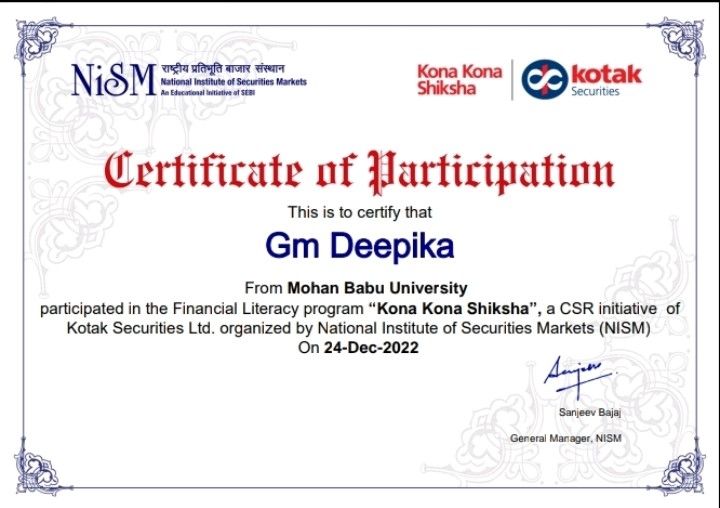 Deepika Shetty on LinkedIn: #connections #finance #mba #certification Deepika Shetty on LinkedIn: #connections #finance #mba #certification