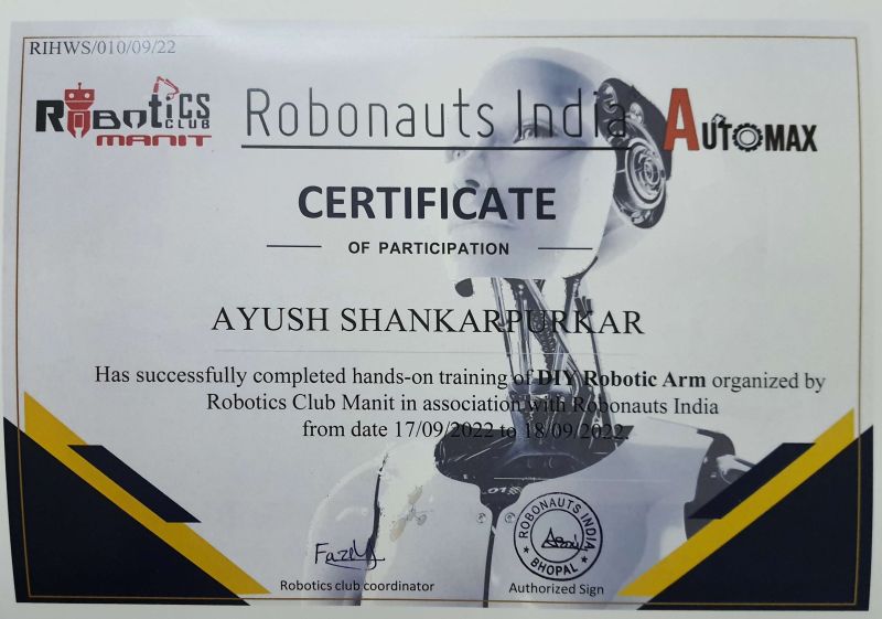 Ayush Shankarpurkar on LinkedIn: #arduino #robotics #iiitbhopal | 18 ... Ayush Shankarpurkar on LinkedIn: #arduino #robotics #iiitbhopal | 18 ...