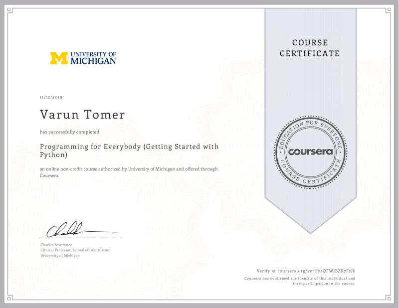 Varun Tomer on LinkedIn: #pythonprogramming #python3 #programminglife # ... Varun Tomer on LinkedIn: #pythonprogramming #python3 #programminglife # ...