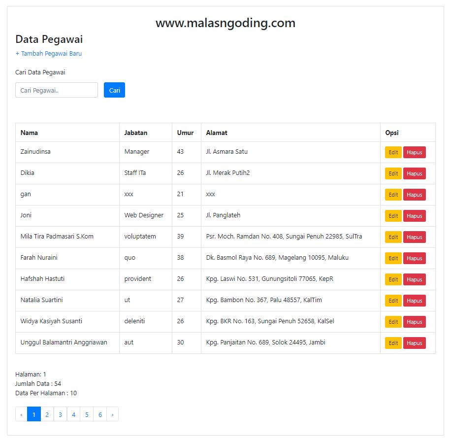 baru2 ini saya mulai lagi belajar framework laravel yang awalnya dari ... baru2 ini saya mulai lagi belajar framework laravel yang awalnya dari ...