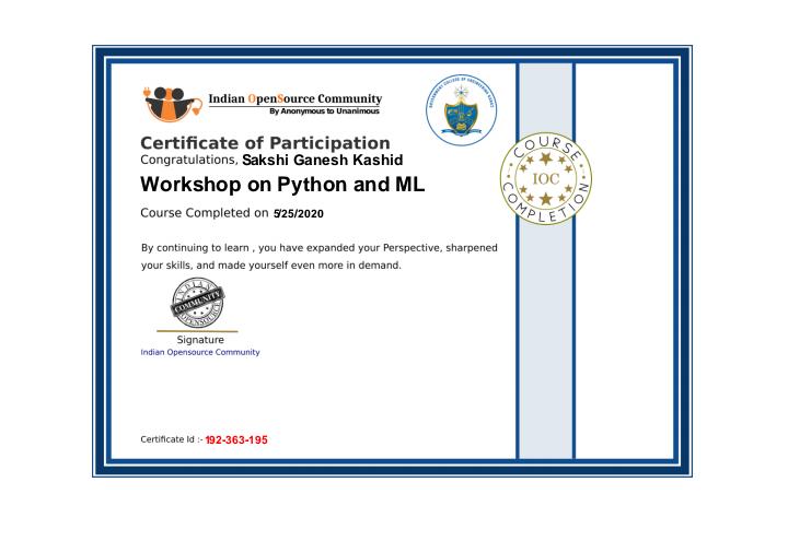 Sakshi Kashid on LinkedIn: #python Sakshi Kashid on LinkedIn: #python