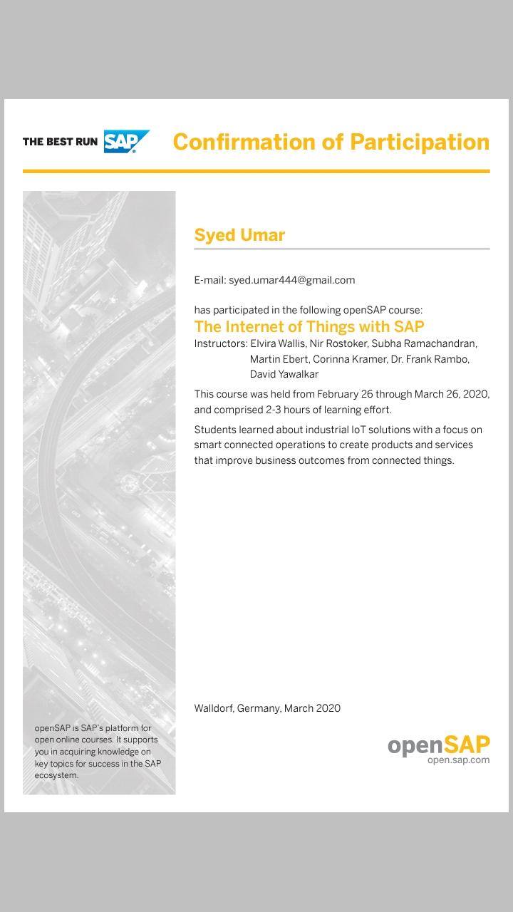 #internetofthings | Umar Syed #internetofthings | Umar Syed