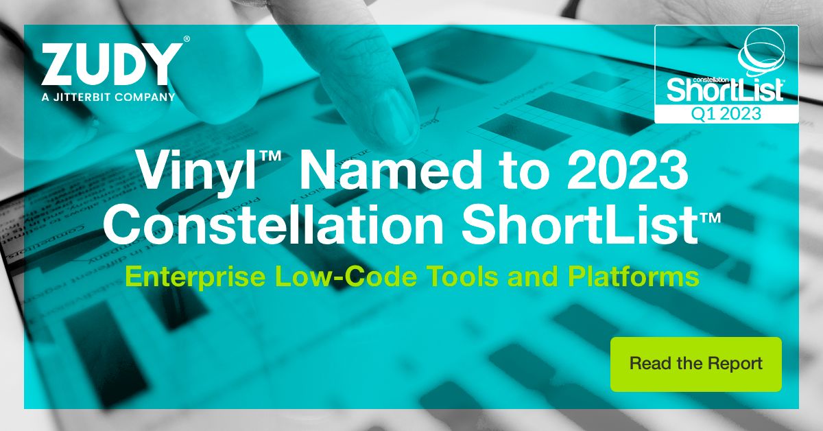 Zudy on LinkedIn: Constellation ShortList™ Enterprise Low-Code Tools ... Zudy on LinkedIn: Constellation ShortList™ Enterprise Low-Code Tools ...