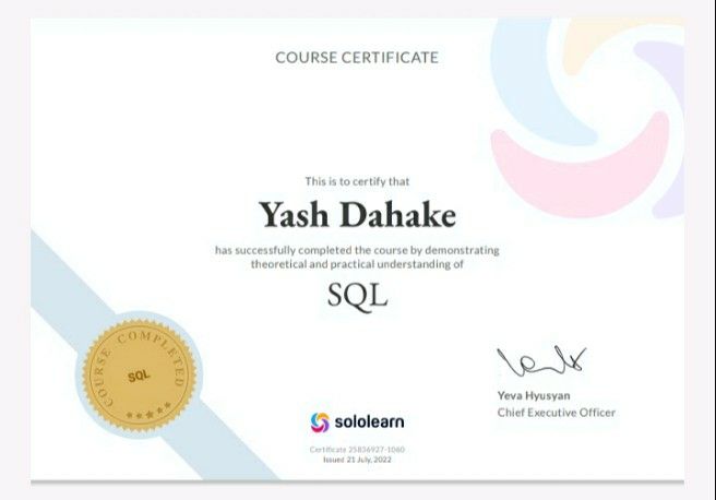 Yash Dahake on LinkedIn: #sql #sqldeveloper #sqldatabase #sqljobs # ... Yash Dahake on LinkedIn: #sql #sqldeveloper #sqldatabase #sqljobs # ...