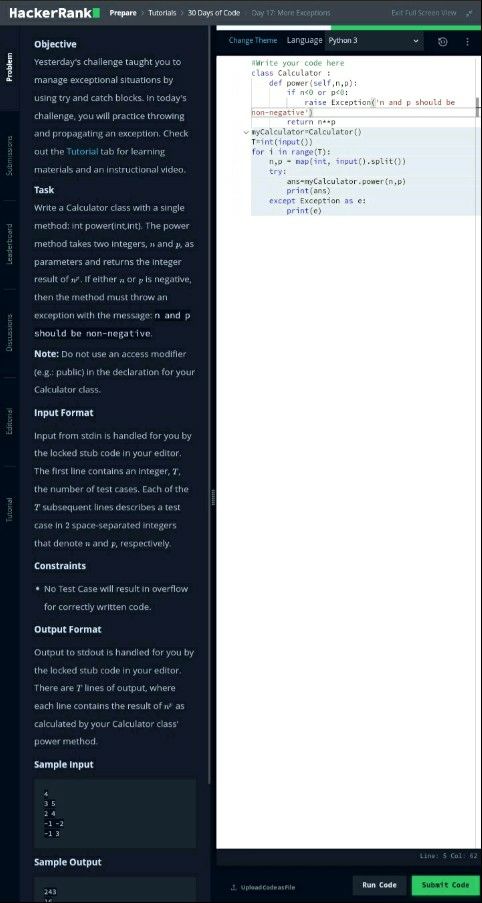 Shruthi S on LinkedIn: #coding #hackerrank #30daysofcode ... Shruthi S on LinkedIn: #coding #hackerrank #30daysofcode ...