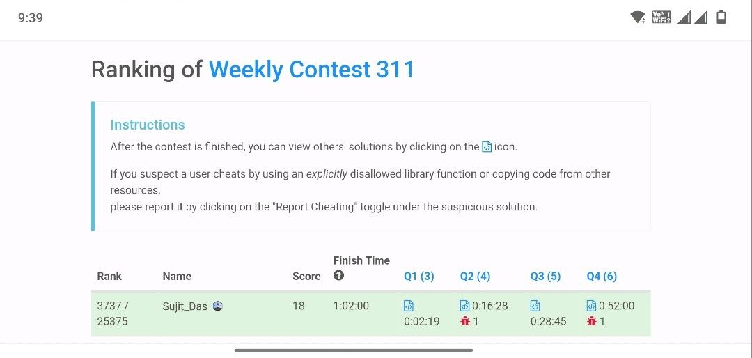 Sujit Das on LinkedIn: #leetcode #dsa #codingchallenge Sujit Das on LinkedIn: #leetcode #dsa #codingchallenge