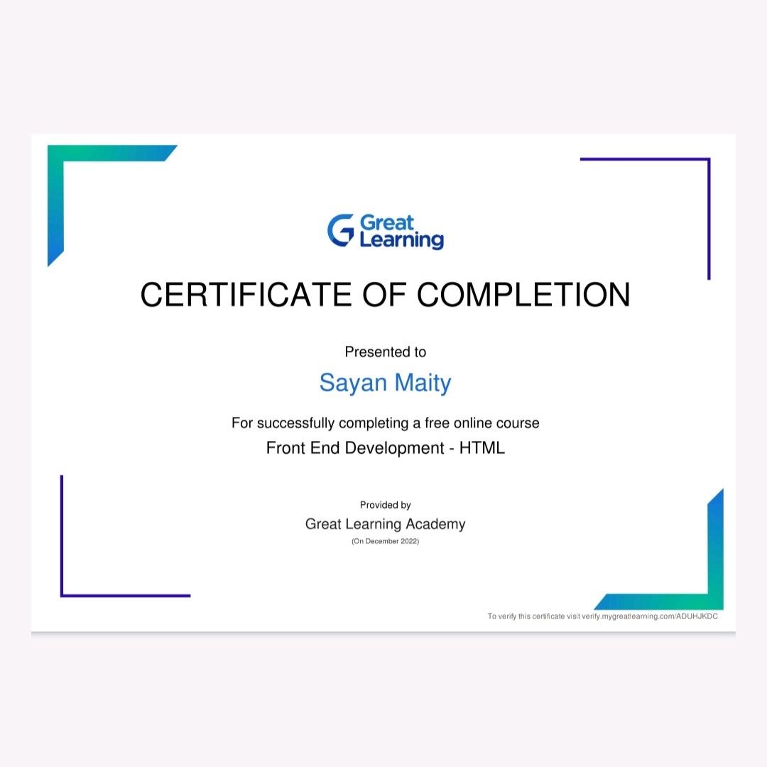Sayan Maity on LinkedIn: #greatlearning #greatlearningacademy # ... Sayan Maity on LinkedIn: #greatlearning #greatlearningacademy # ...