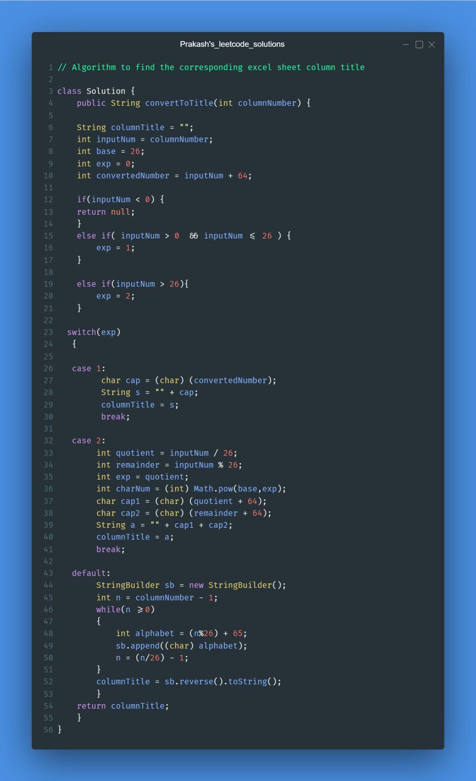 Prakash Ravichandran on LinkedIn: #leetcode #sde #dsa #problemsolving # ... Prakash Ravichandran on LinkedIn: #leetcode #sde #dsa #problemsolving # ...