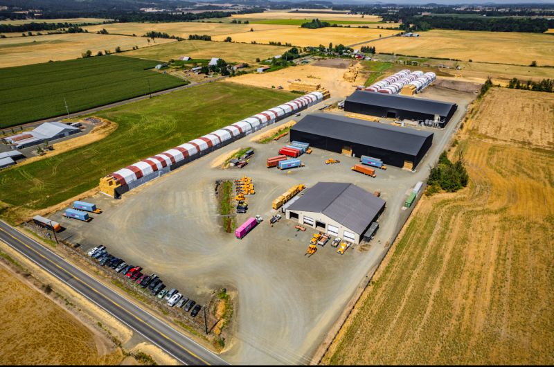 Bounds Hay Company Hay Press Facility located in Junction City, Oregon ... Bounds Hay Company Hay Press Facility located in Junction City, Oregon ...