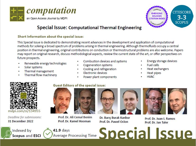 Computation MDPI on LinkedIn: #engineering #thermal #thermalenergy # ... Computation MDPI on LinkedIn: #engineering #thermal #thermalenergy # ...