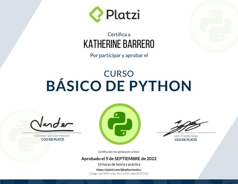 Katherine Barrero on LinkedIn: #python #pythonprogramming # ... Katherine Barrero on LinkedIn: #python #pythonprogramming # ...