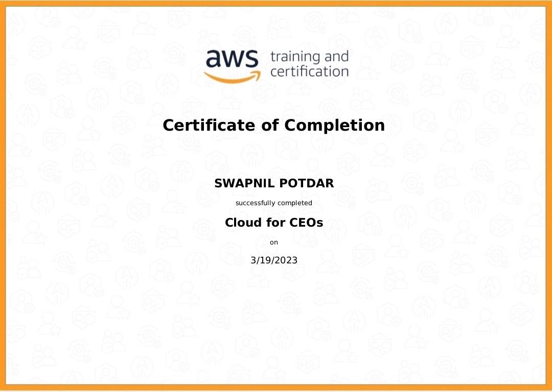 Swapnil Potdar on LinkedIn: #aws #awsdevops #cloud Swapnil Potdar on LinkedIn: #aws #awsdevops #cloud