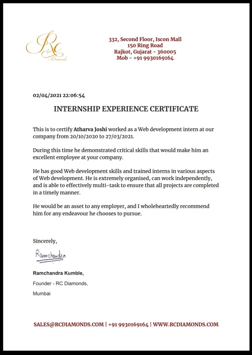 #internship #learning #webdevelopment | Atharva Joshi | 14 comments #internship #learning #webdevelopment | Atharva Joshi | 14 comments