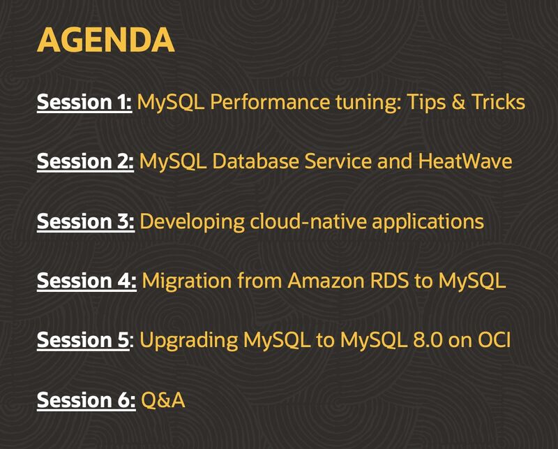 Oracle MySQL on LinkedIn: #mysql #analytics #awscloud #aurora #rds # ... Oracle MySQL on LinkedIn: #mysql #analytics #awscloud #aurora #rds # ...