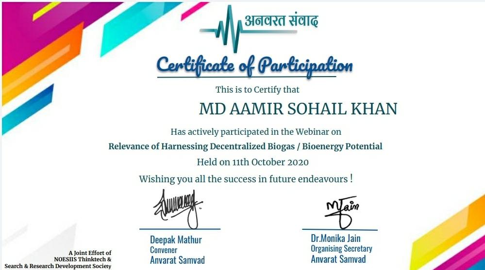 #decentralized #biogasplant #bioenergy | Mohammad Aamir Sohail Khan #decentralized #biogasplant #bioenergy | Mohammad Aamir Sohail Khan
