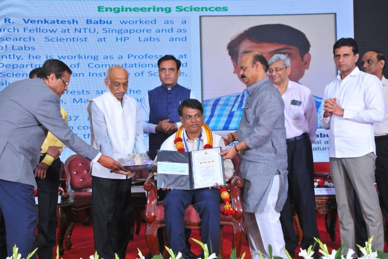 Prof. R. Venkatesh Babu has been conferred with Prof. Satish Dhawan ... Prof. R. Venkatesh Babu has been conferred with Prof. Satish Dhawan ...