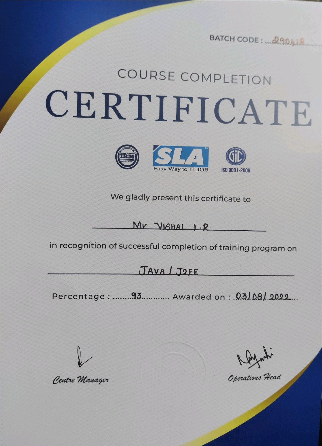 Vishal L.R on LinkedIn: #java Vishal L.R on LinkedIn: #java