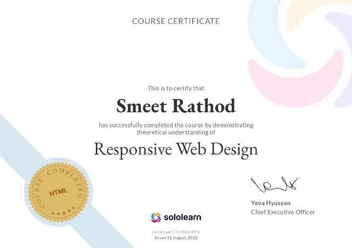 Smeet Rathod on LinkedIn: #responsivewebdesign Smeet Rathod on LinkedIn: #responsivewebdesign