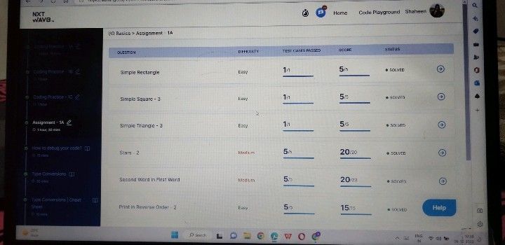 Shaheen SK on LinkedIn: #nxtwave #python #pythonprogramming #coding #ccbp Shaheen SK on LinkedIn: #nxtwave #python #pythonprogramming #coding #ccbp