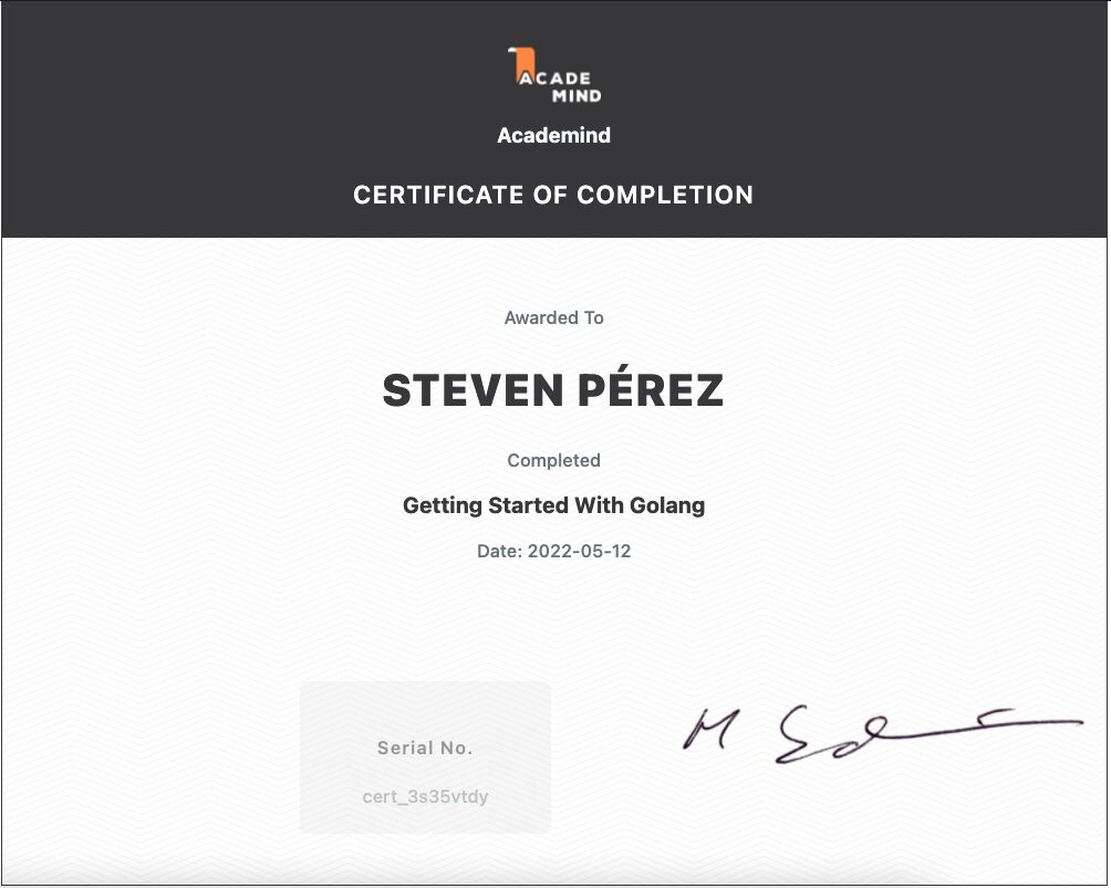 Steven Pérez on LinkedIn: #programming #development #golang Steven Pérez on LinkedIn: #programming #development #golang