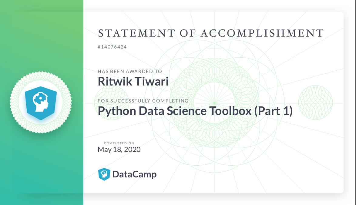 Ritwik Tiwari on LinkedIn: #datacamp #python #datascience # ... Ritwik Tiwari on LinkedIn: #datacamp #python #datascience # ...