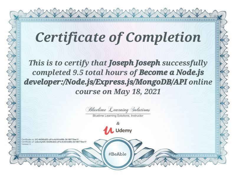 Joseph Joseph on LinkedIn: #nodejs #expressjs #mongodb #api Joseph Joseph on LinkedIn: #nodejs #expressjs #mongodb #api