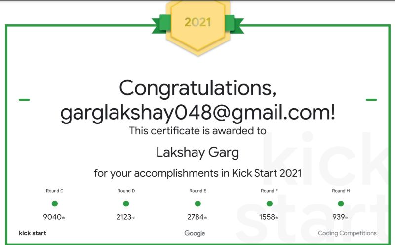 Lakshay Garg on LinkedIn: #google #competitiveprogramming #algorithms # ... Lakshay Garg on LinkedIn: #google #competitiveprogramming #algorithms # ...
