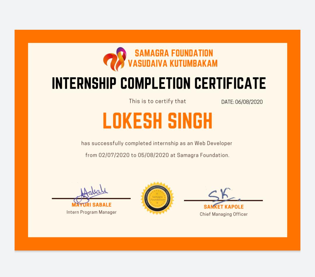 #website #webdevelopment #internship | lokesh singh #website #webdevelopment #internship | lokesh singh