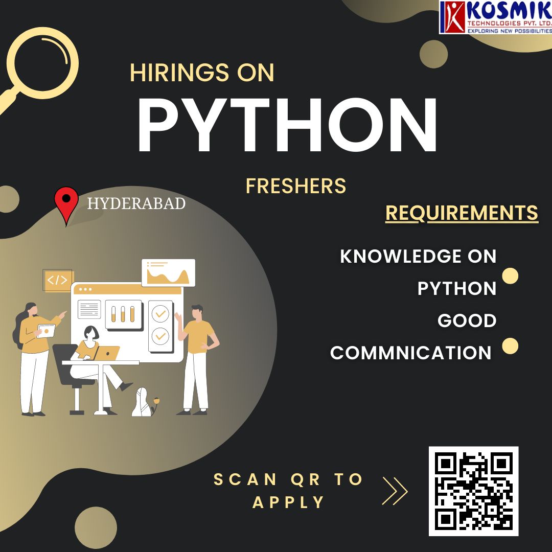 SAI KUMAR Sambathini on LinkedIn: #openings #python #pythondeveloper # ... SAI KUMAR Sambathini on LinkedIn: #openings #python #pythondeveloper # ...