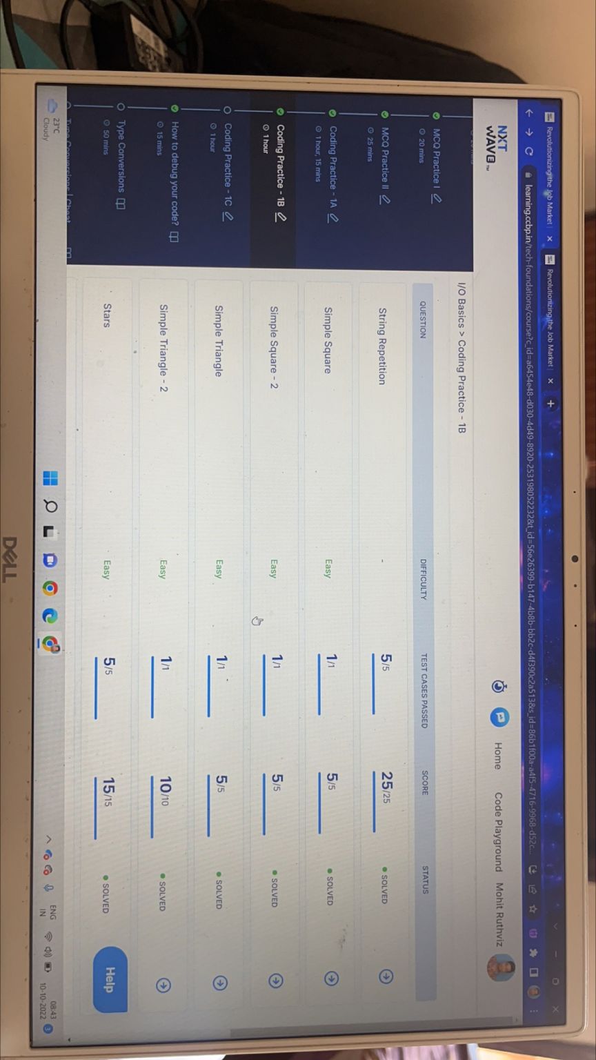 Mohit Ruthviz Thavva on LinkedIn: #day8 #python #pythonprogramming #nxtwave Mohit Ruthviz Thavva on LinkedIn: #day8 #python #pythonprogramming #nxtwave