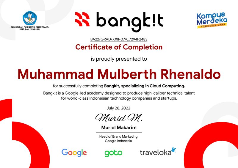 Rhenaldo Muhammad on LinkedIn: #kampusmerdeka #bangkit2022 Rhenaldo Muhammad on LinkedIn: #kampusmerdeka #bangkit2022