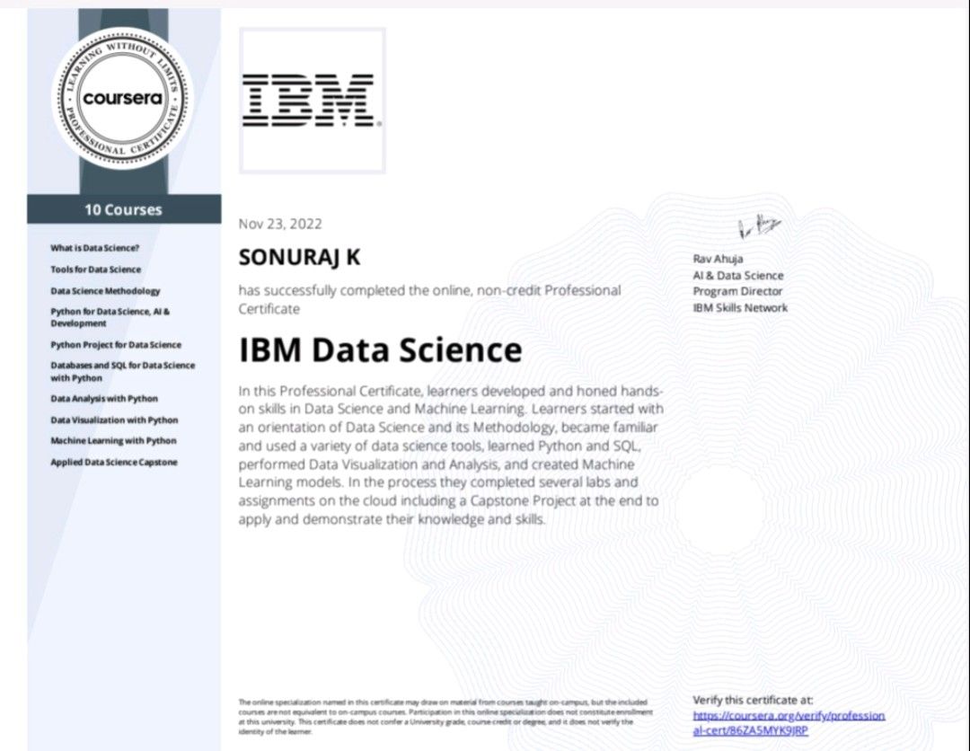 Sonuraj K on LinkedIn: #datascience #pythonprogramming #sql #rstudio # ... Sonuraj K on LinkedIn: #datascience #pythonprogramming #sql #rstudio # ...