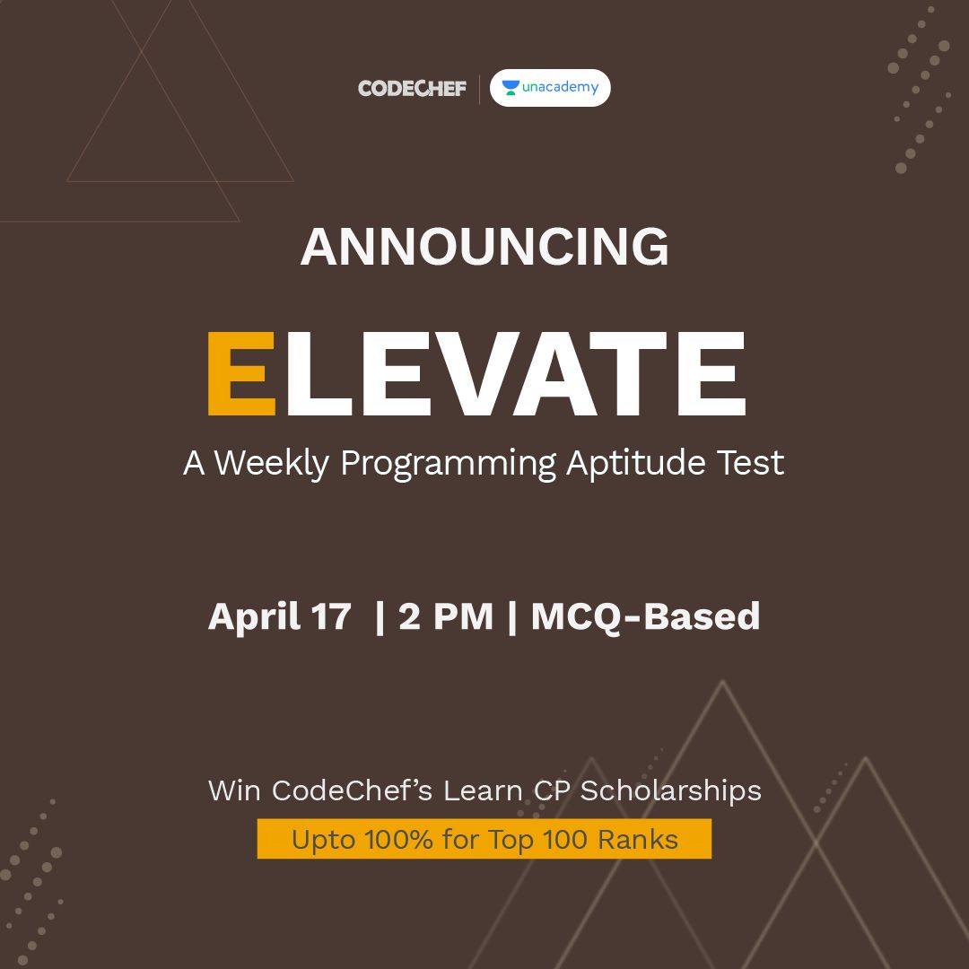 Learn Competitive Programming With CodeChef on LinkedIn: #programming # ... Learn Competitive Programming With CodeChef on LinkedIn: #programming # ...