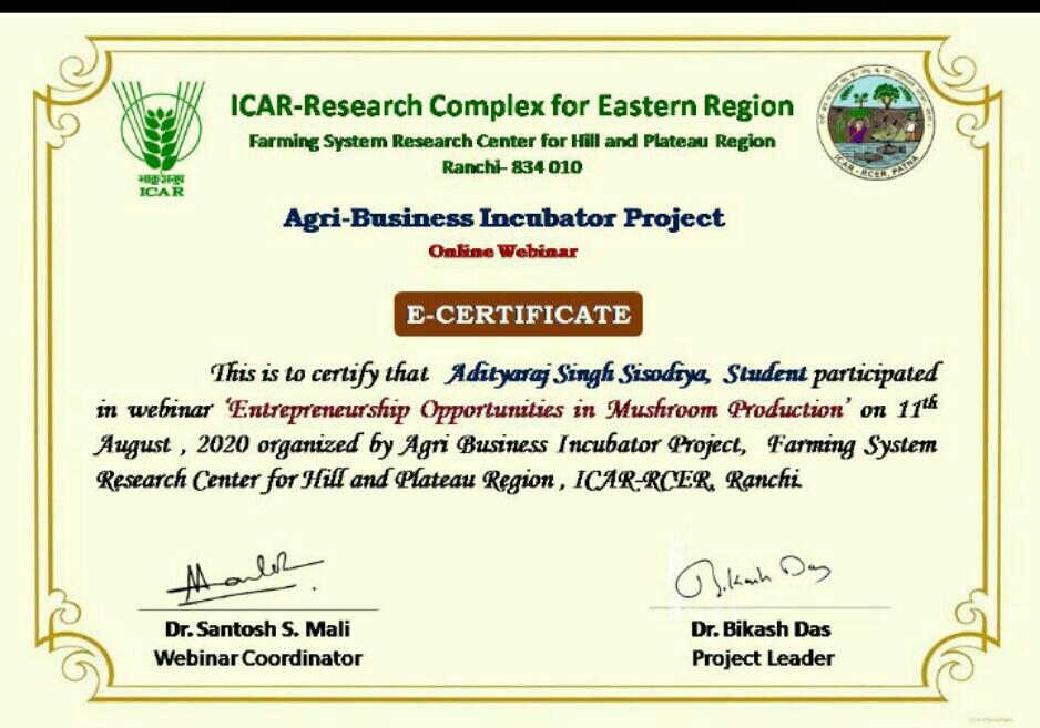 Adityaraj Singh Sisodiya on LinkedIn: #icar #icar Adityaraj Singh Sisodiya on LinkedIn: #icar #icar