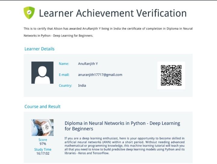 Anuranjith .Y on LinkedIn: getting started with neural networks Anuranjith .Y on LinkedIn: getting started with neural networks