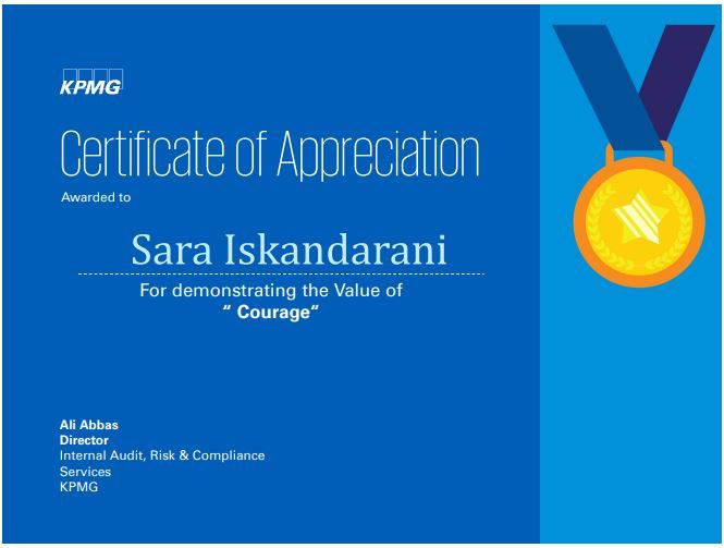 Sara Iskandarani, CIA, PMP®, CISA, GRCP, GRCA on LinkedIn: I'm glad to ... Sara Iskandarani, CIA, PMP®, CISA, GRCP, GRCA on LinkedIn: I'm glad to ...