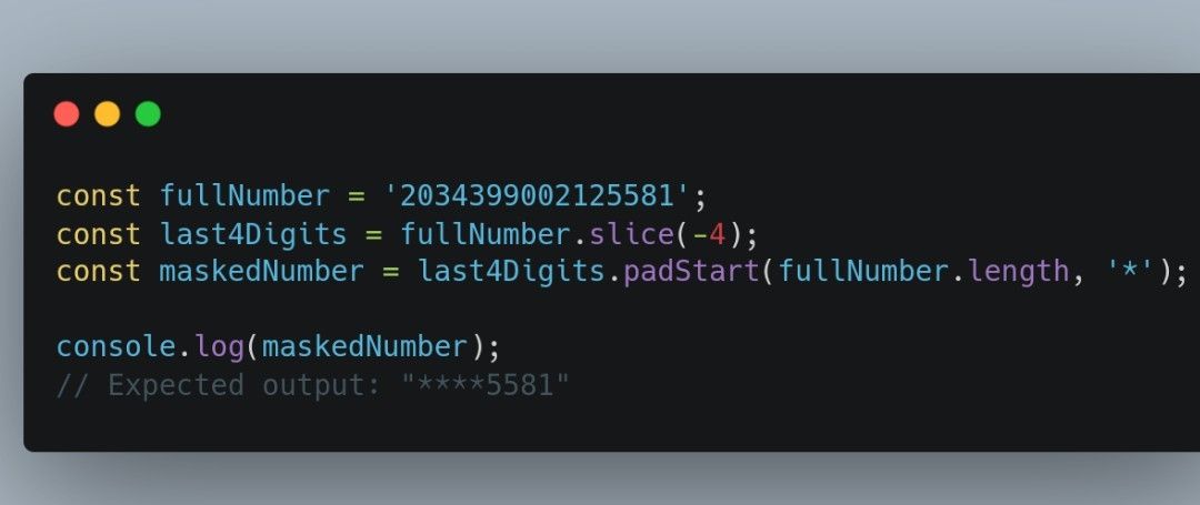 Harpreet Singh on LinkedIn: #padstart #javascript #js #harpreetbox Harpreet Singh on LinkedIn: #padstart #javascript #js #harpreetbox
