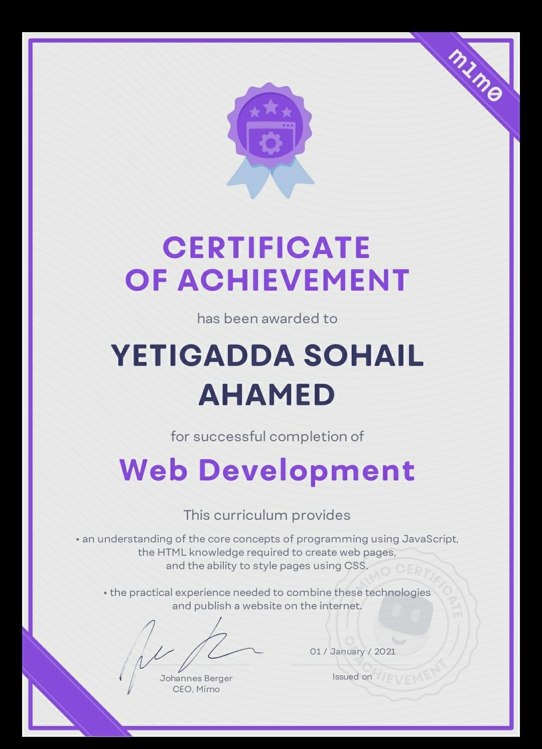 Yetigadda Sohail on LinkedIn: #mimo #webdevelopment #javascript #html #css Yetigadda Sohail on LinkedIn: #mimo #webdevelopment #javascript #html #css