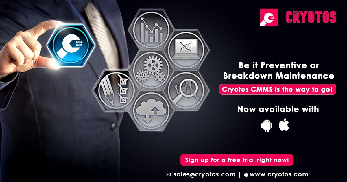 Cryotos CMMS on LinkedIn: #cryotos #cmms #mobilecmms # ... Cryotos CMMS on LinkedIn: #cryotos #cmms #mobilecmms # ...