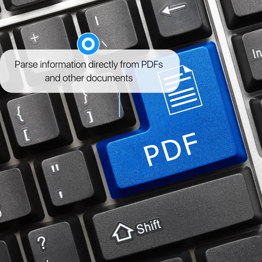 Parse information directly from PDFs and other documents with ... Parse information directly from PDFs and other documents with ...