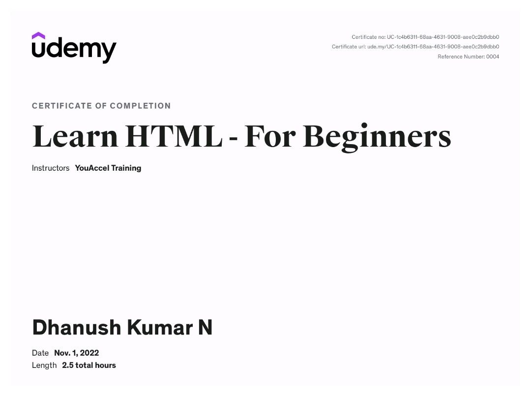 Dhanush Kumar N on LinkedIn: #html Dhanush Kumar N on LinkedIn: #html